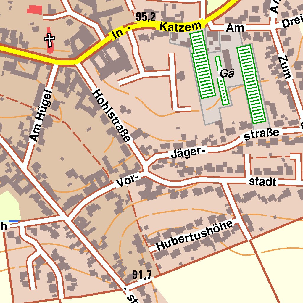 Erkelenz 7 (1:10,000) Map by Bezirksregierung Koln | Avenza Maps