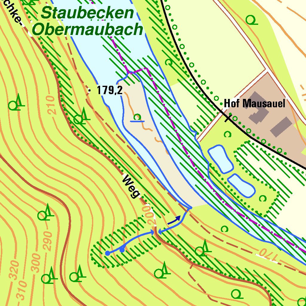 Hürtgenwald 4 (1:10,000) Map by Bezirksregierung Koln | Avenza Maps