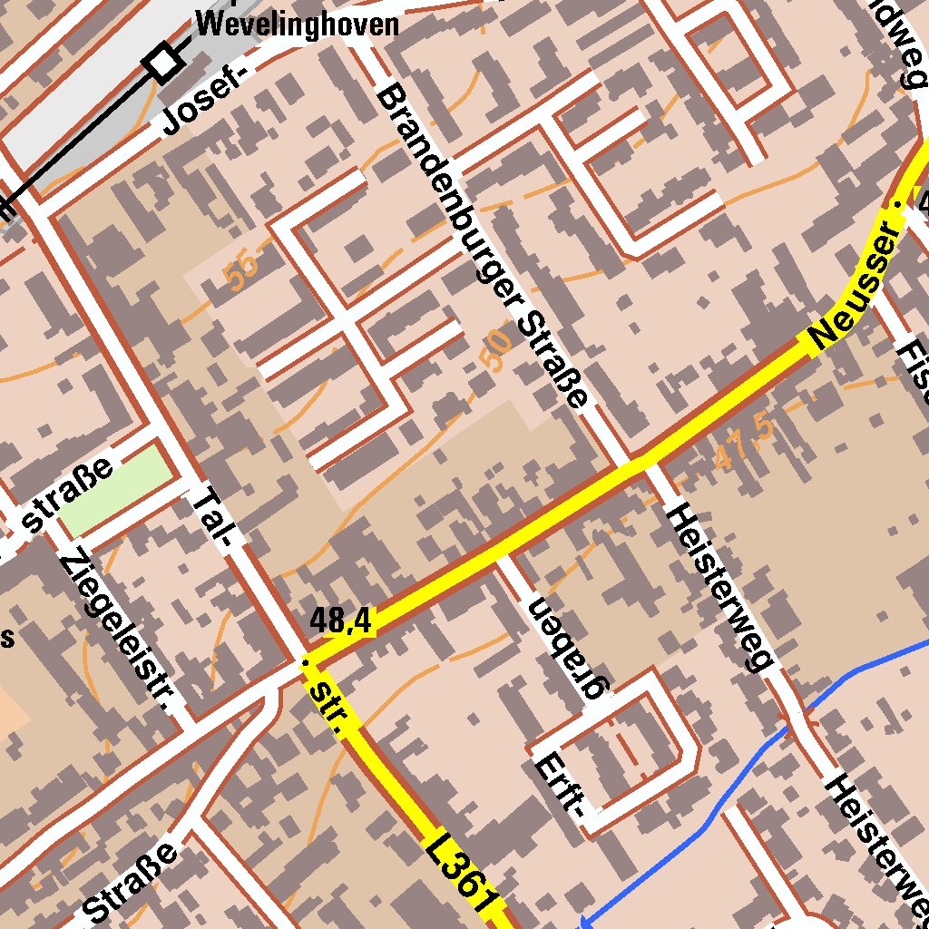 Grevenbroich 4 (1:10,000) Map by Bezirksregierung Koln | Avenza Maps