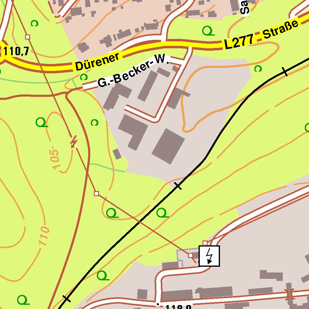 Frechen 2 (1:10,000) Map by Bezirksregierung Koln | Avenza Maps