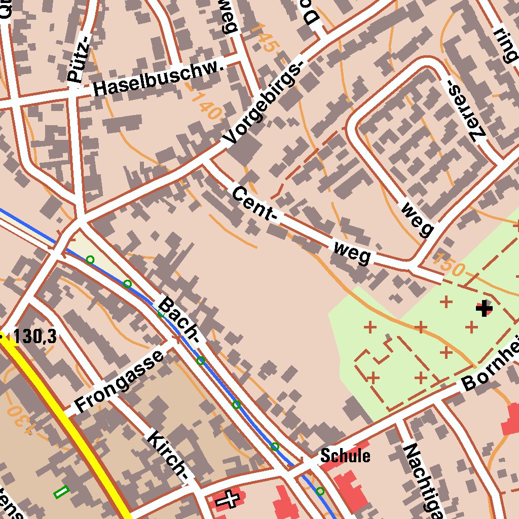 Swisttal 2 (1:10,000) Map by Bezirksregierung Koln | Avenza Maps