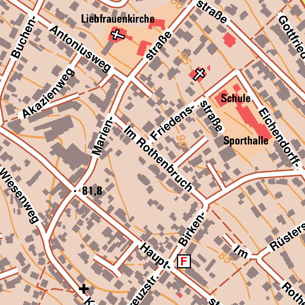 Siegburg 2 (1:10,000) Map by Bezirksregierung Koln | Avenza Maps
