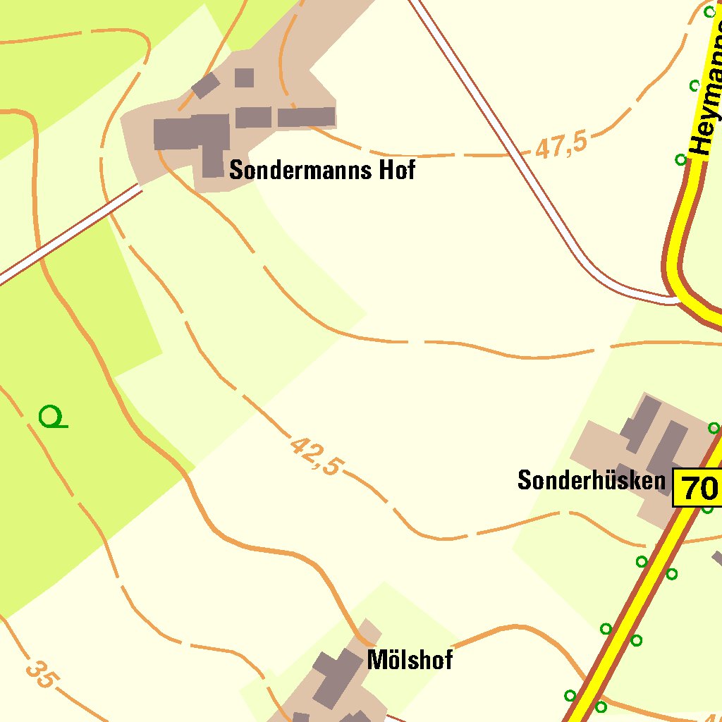 Hamminkeln 2 (1:10,000) Map by Bezirksregierung Koln | Avenza Maps