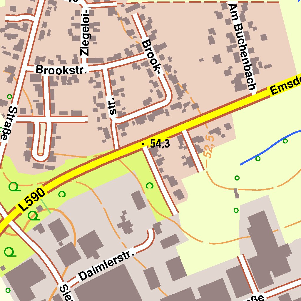 Steinfurt 2 (1:10,000) Map by Bezirksregierung Koln | Avenza Maps