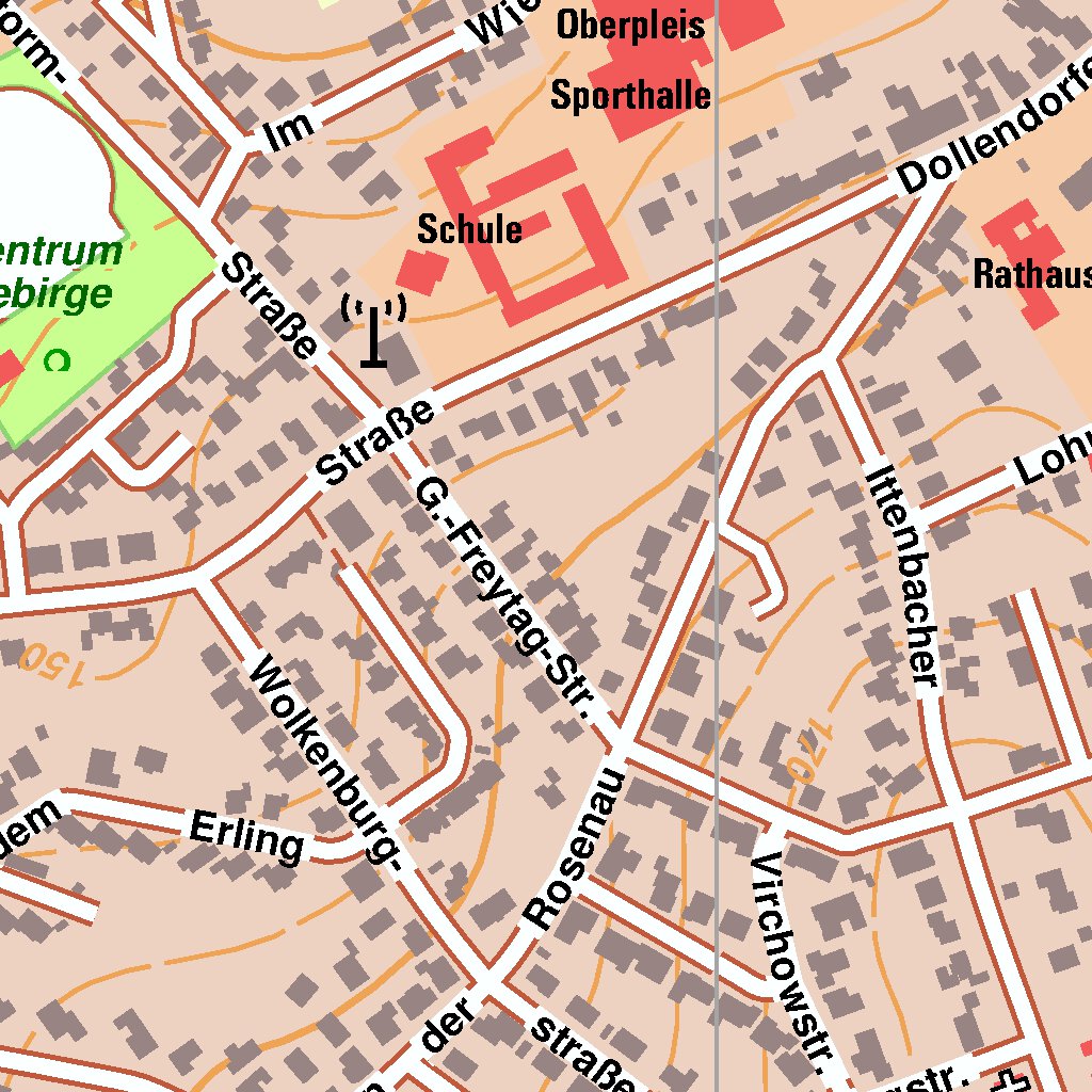 Königswinter 1 (1:10,000) Map by Bezirksregierung Koln | Avenza Maps