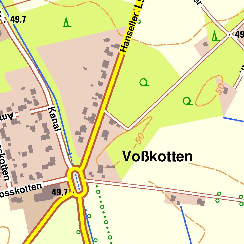Greven 10 (1:10,000) Map by Bezirksregierung Koln | Avenza Maps