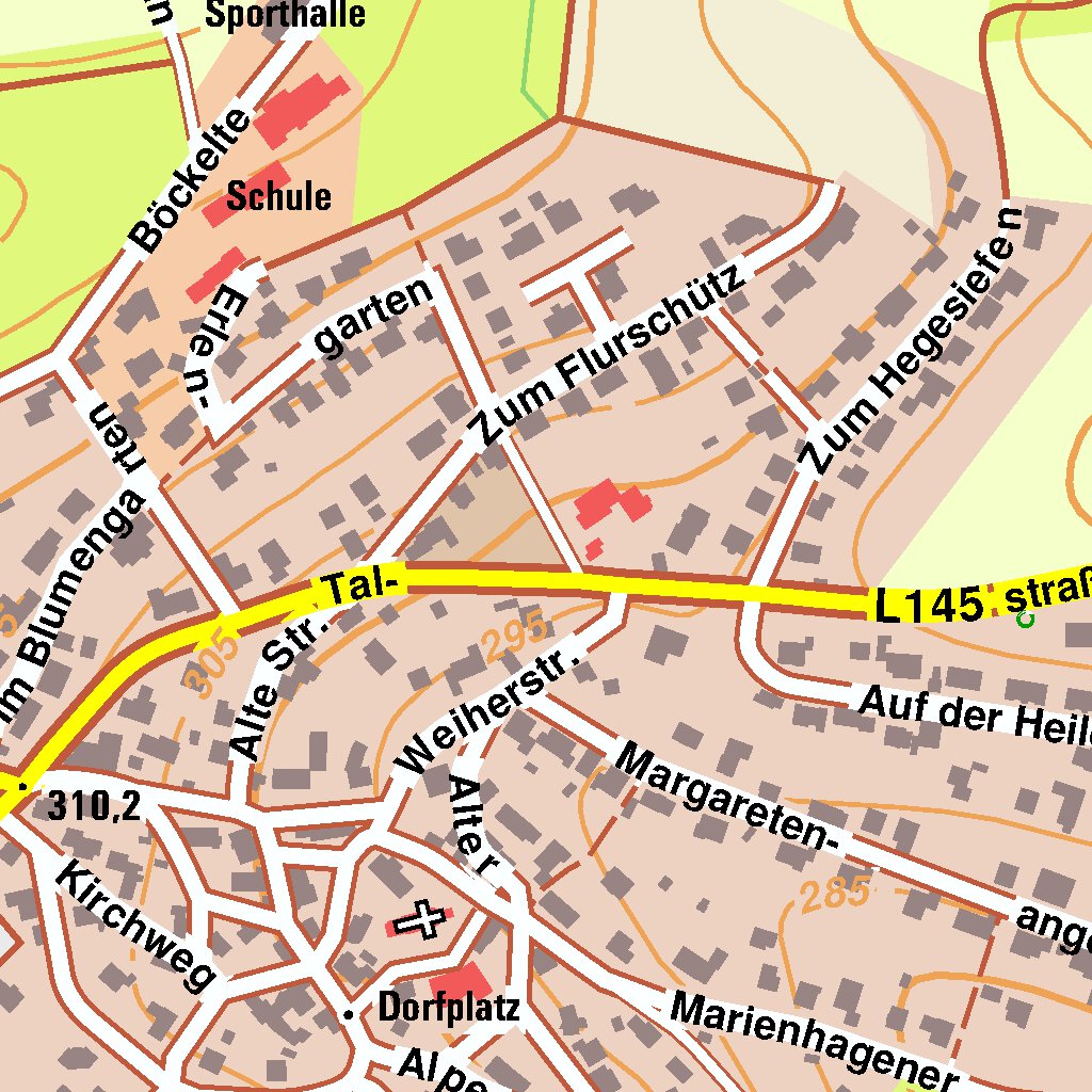 Gummersbach 5 (1:10,000) Map by Bezirksregierung Koln | Avenza Maps