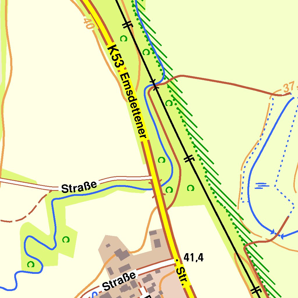 Greven 8 (1:10,000) Map by Bezirksregierung Koln | Avenza Maps
