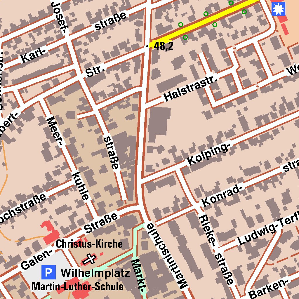 Greven 1 (1:10,000) Map by Bezirksregierung Koln | Avenza Maps