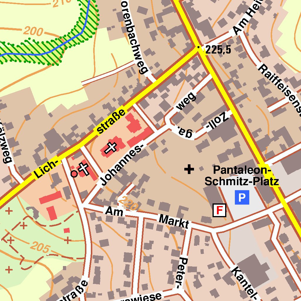 Hennef (Sieg) 1 (1:10,000) Map by Bezirksregierung Koln | Avenza Maps