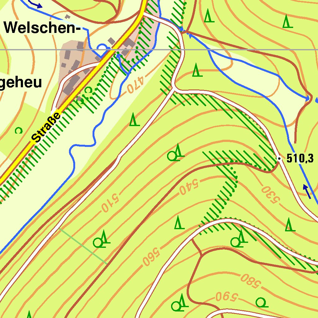 Netphen 6 (1:10,000) Map by Bezirksregierung Koln | Avenza Maps