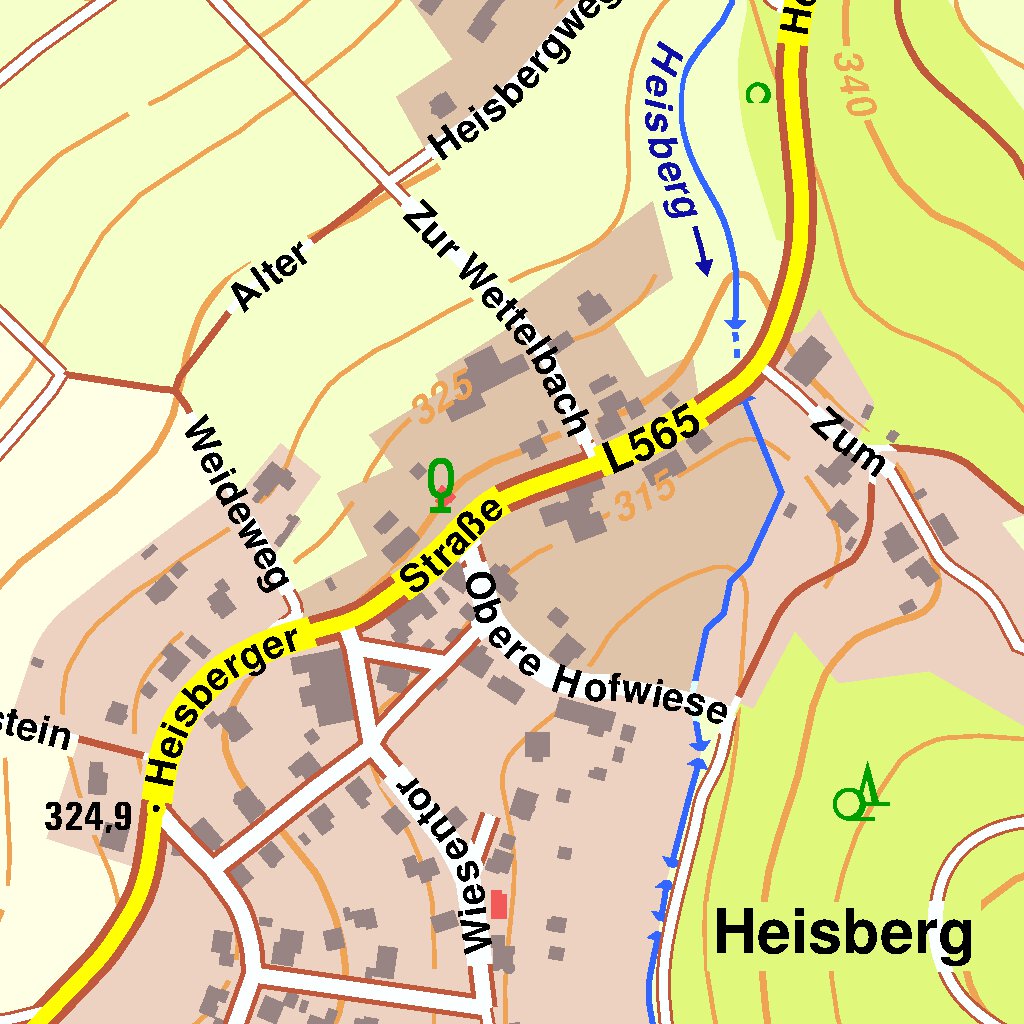Freudenberg 4 (1:10,000) Map by Bezirksregierung Koln | Avenza Maps