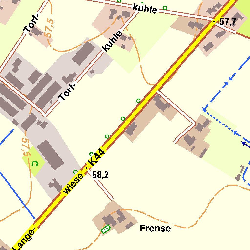 Sassenberg 2 (1:10,000) Map by Bezirksregierung Koln | Avenza Maps