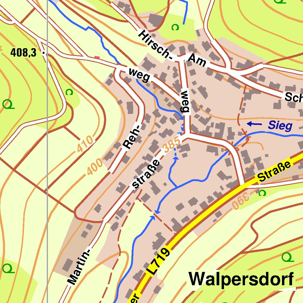 Netphen 7 (1:10,000) Map by Bezirksregierung Koln | Avenza Maps