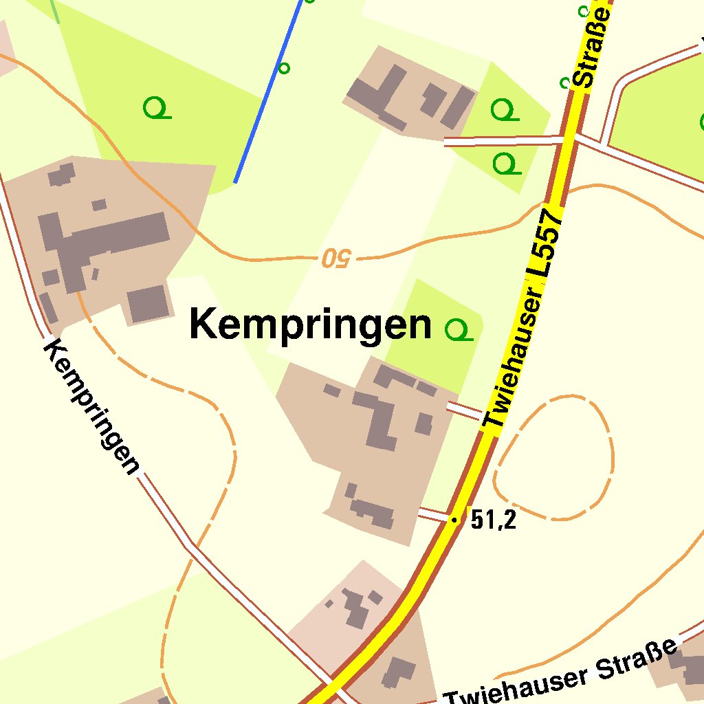 Stemwede 16 (1:10,000) Map by Bezirksregierung Koln | Avenza Maps