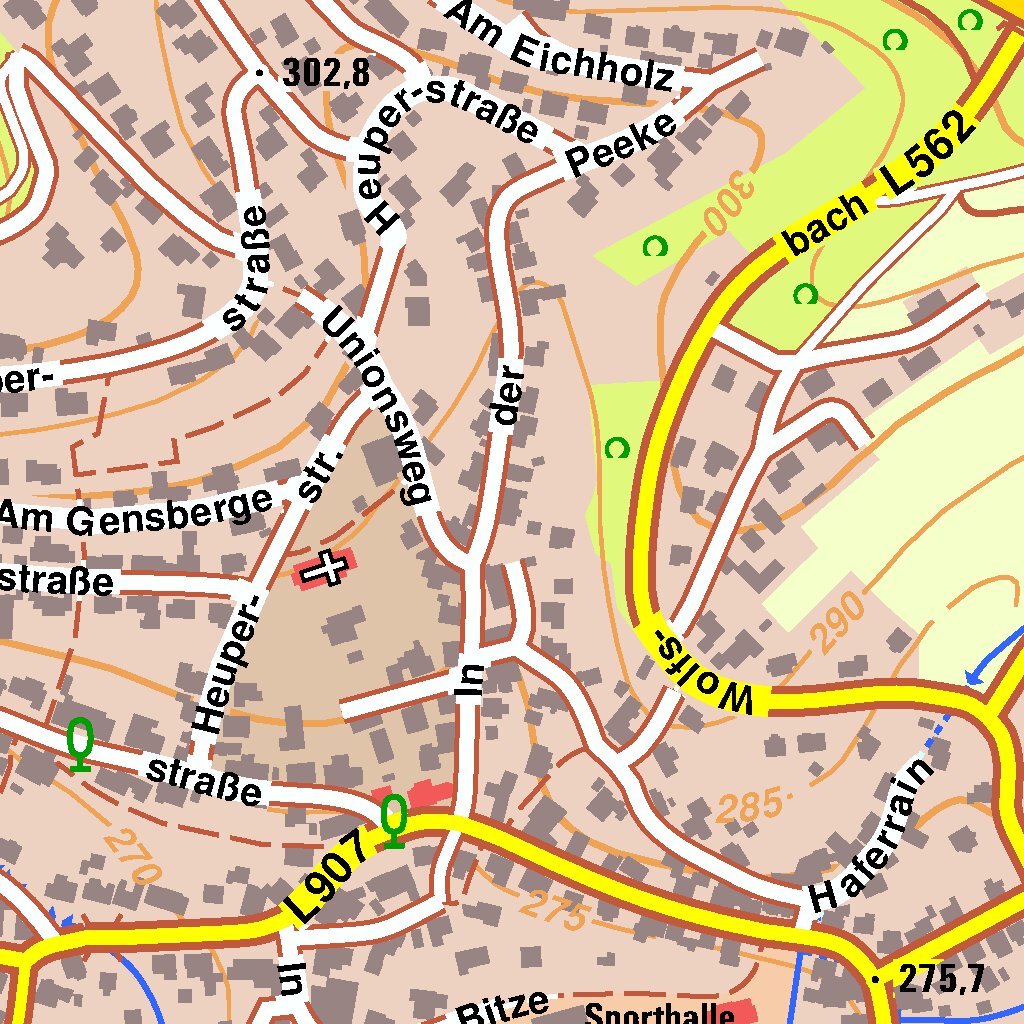 Siegen 7 (1:10,000) Map by Bezirksregierung Koln | Avenza Maps