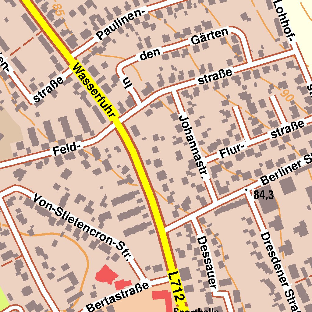 Bad Salzuflen 1 (1:10,000) Map by Bezirksregierung Koln | Avenza Maps