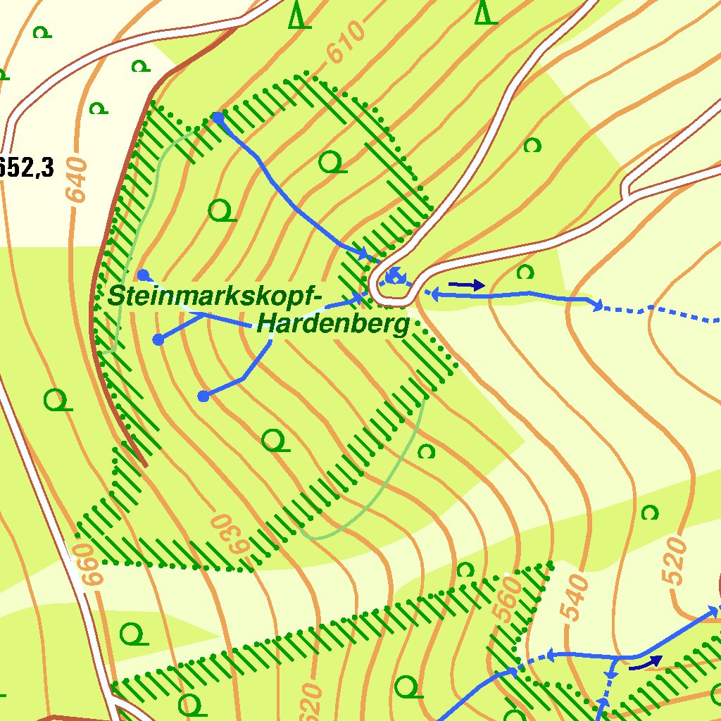 Olsberg 7 (1:10,000) Map by Bezirksregierung Koln | Avenza Maps