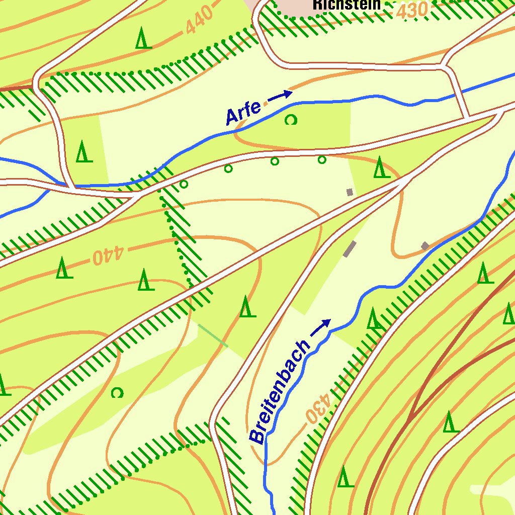 Bad Berleburg 4 (1:10,000) Map by Bezirksregierung Koln | Avenza Maps
