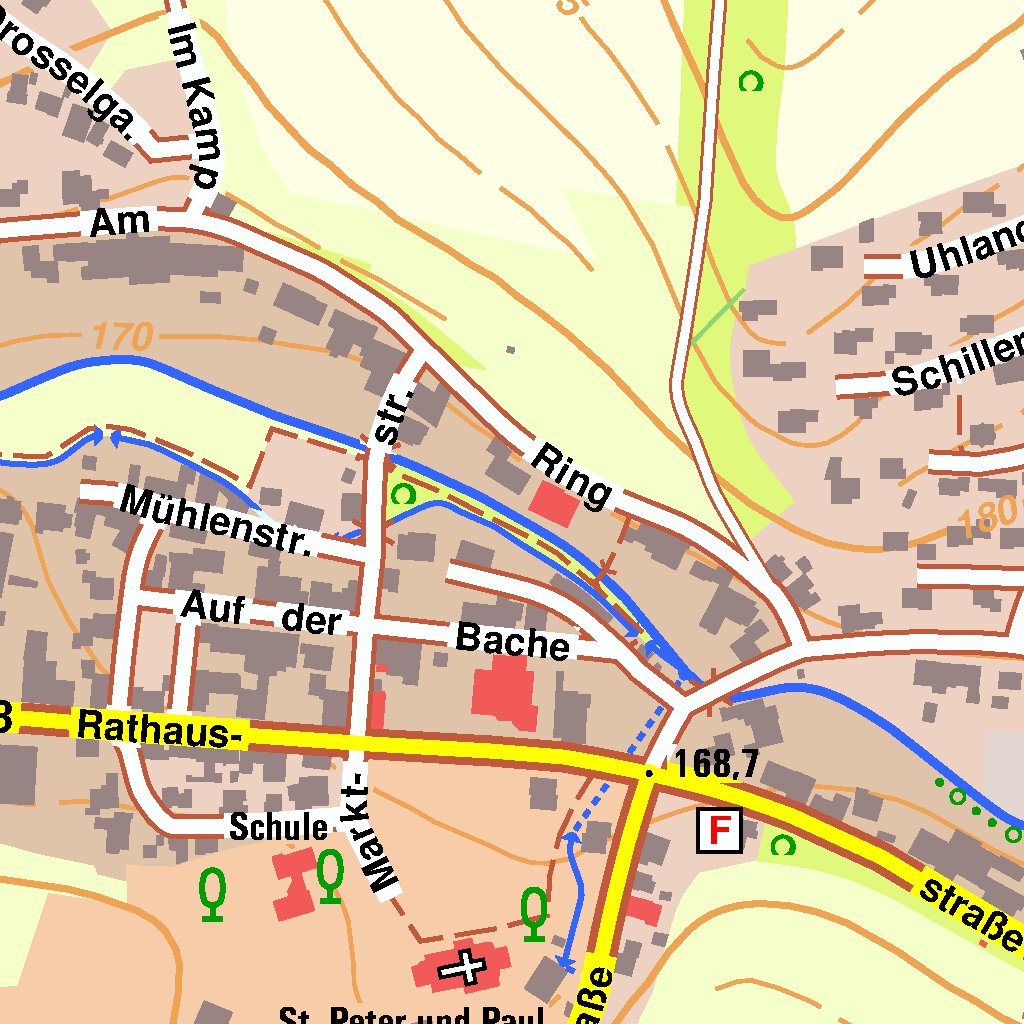 Brakel 10 (1:10,000) Map by Bezirksregierung Koln | Avenza Maps