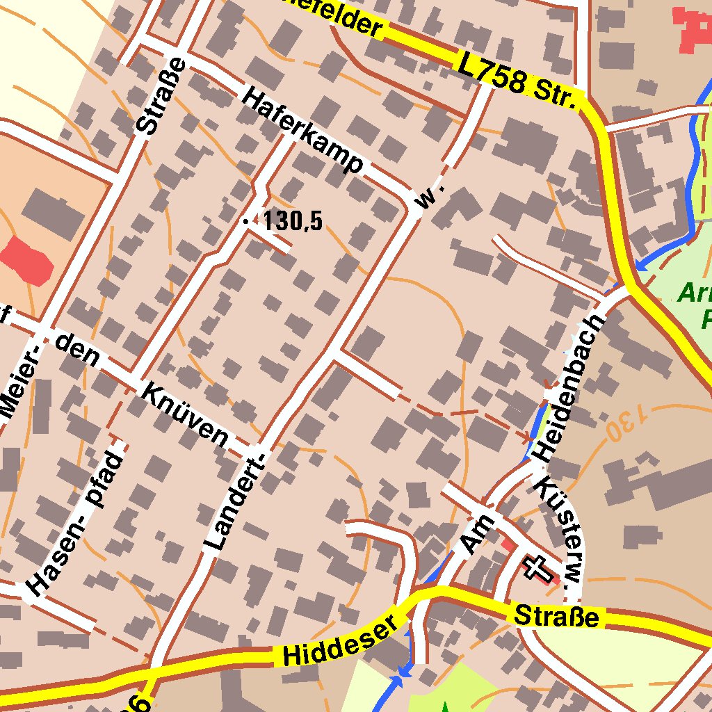 Detmold 6 (1:10,000) Map by Bezirksregierung Koln | Avenza Maps
