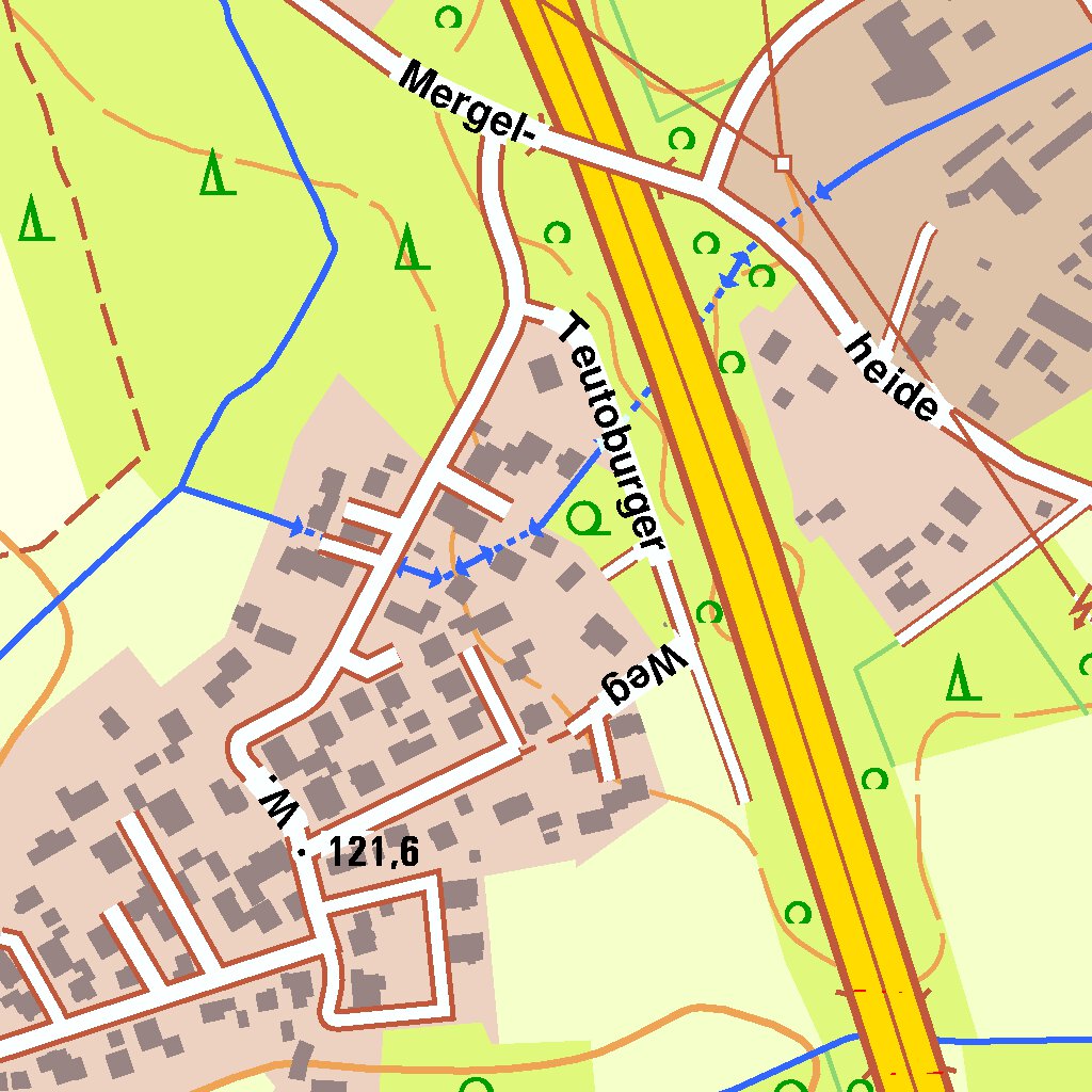 Schloß Holte-Stukenbrock 1 (1:10,000) Map by Bezirksregierung Koln ...