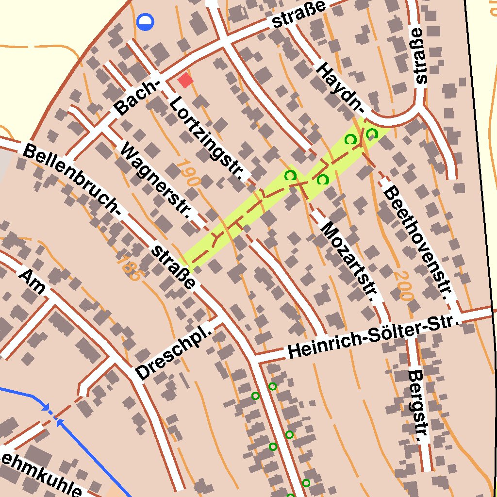 Barntrup 1 (1:10,000) Map by Bezirksregierung Koln | Avenza Maps