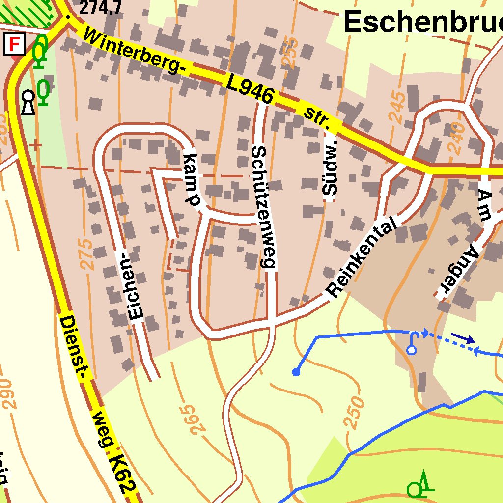 Blomberg 5 (1:10,000) Map by Bezirksregierung Koln | Avenza Maps