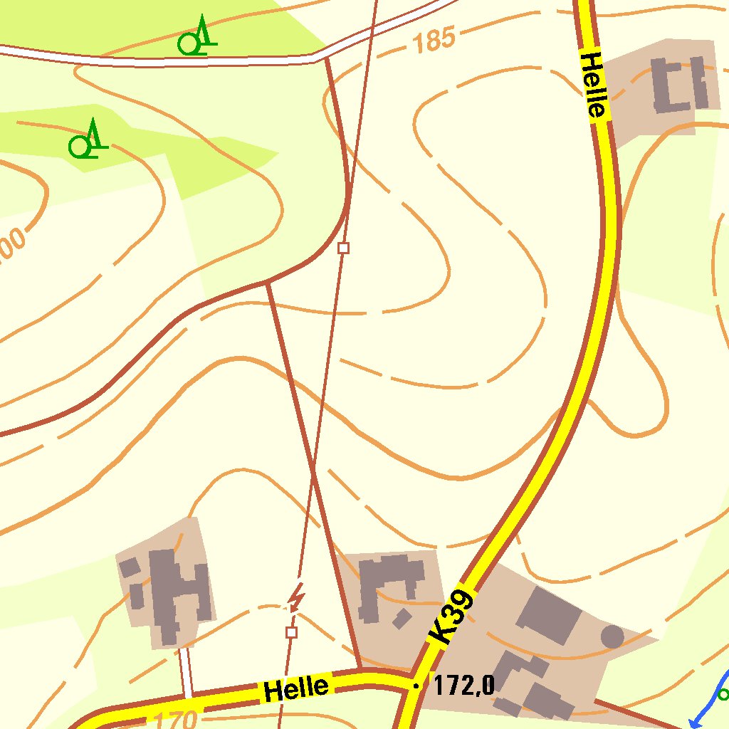 Brakel 1 (1:10,000) Map by Bezirksregierung Koln | Avenza Maps