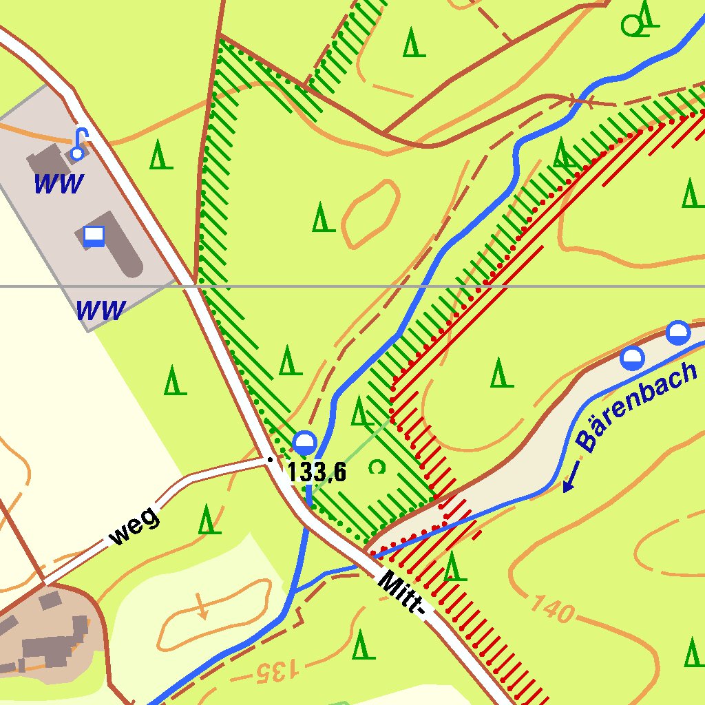 Schloß Holte-Stukenbrock 4 (1:10,000) Map by Bezirksregierung Koln ...