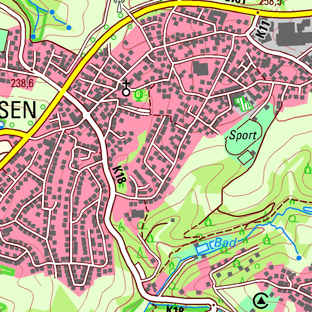 Wermelskirchen (1:25,000) Map by Bezirksregierung Koln | Avenza Maps