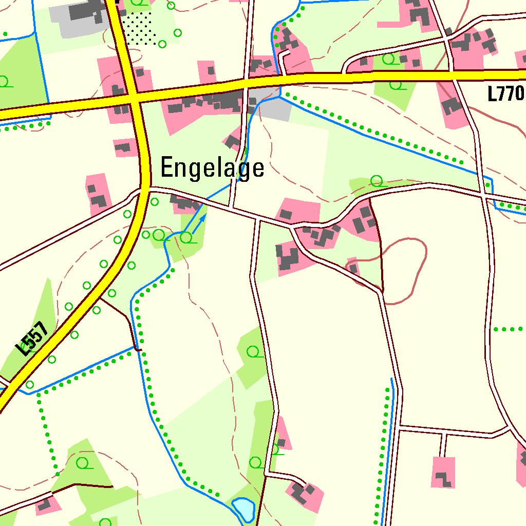 Stemwede 7 (1:25,000) Map by Bezirksregierung Koln | Avenza Maps