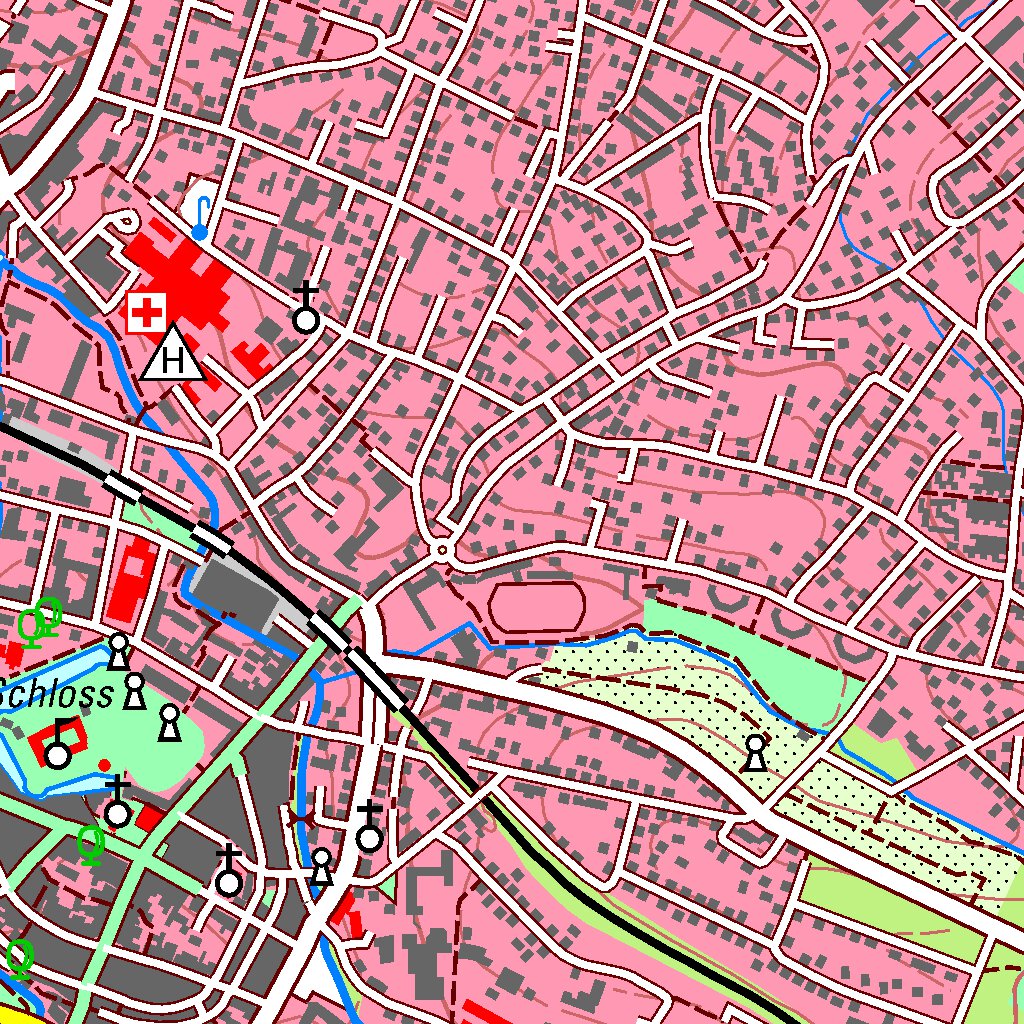 Detmold 1 (1:25,000) Map by Bezirksregierung Koln | Avenza Maps
