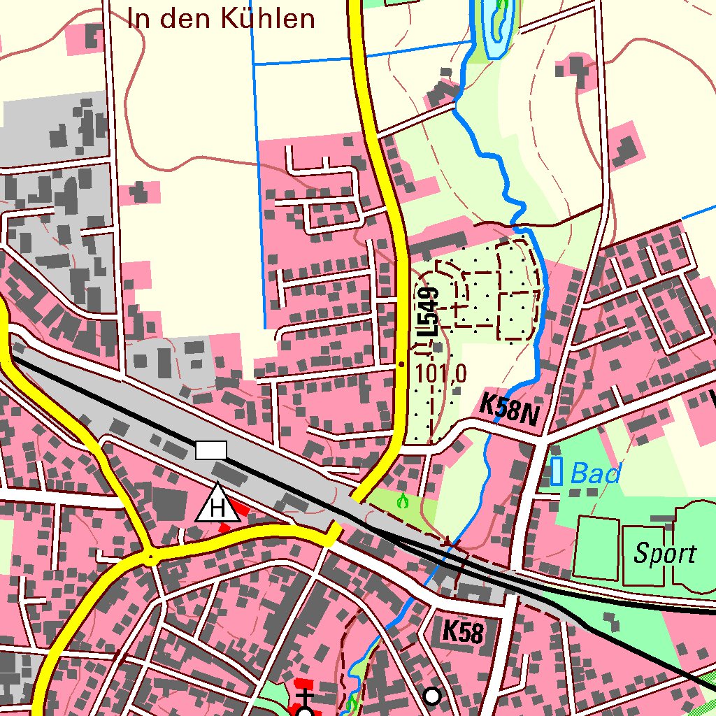 Geseke (1:25,000) Map by Bezirksregierung Koln | Avenza Maps