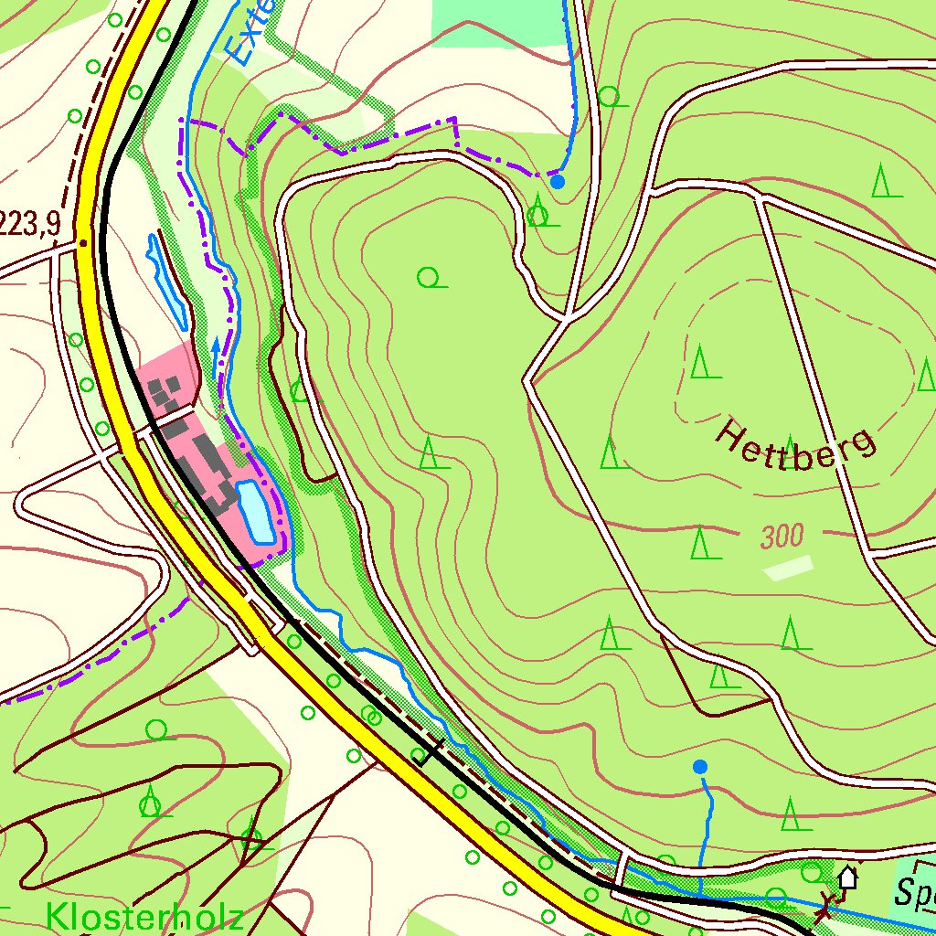 Barntrup 1 (1:25,000) Map by Bezirksregierung Koln | Avenza Maps