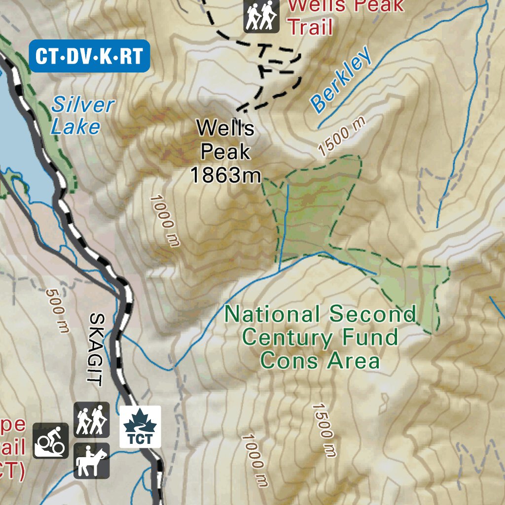 WMU 2-17 Lower Mainland Region BC Hunting Topo Map by Backroad Mapbooks ...