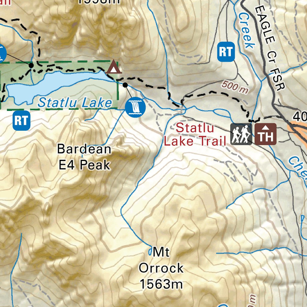 WMU 2-19 Lower Mainland Region BC Hunting Topo Map by Backroad Mapbooks ...