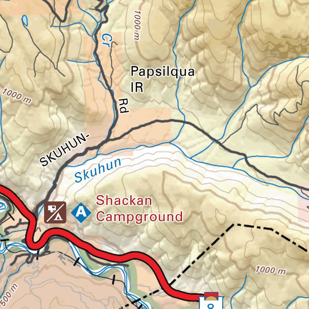 WMU 3-18 Thompson Region BC Hunting Topo Map by Backroad Mapbooks ...