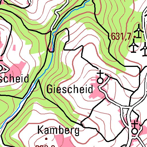 Hellenthal 1 (1:100,000) Map by Bezirksregierung Koln | Avenza Maps