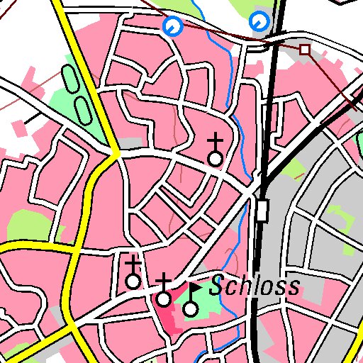 Ahaus (1:100,000) Map by Bezirksregierung Koln | Avenza Maps