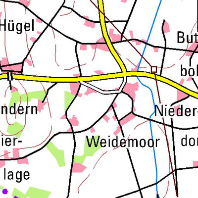 Stemwede 1 (1:100,000) Map by Bezirksregierung Koln | Avenza Maps