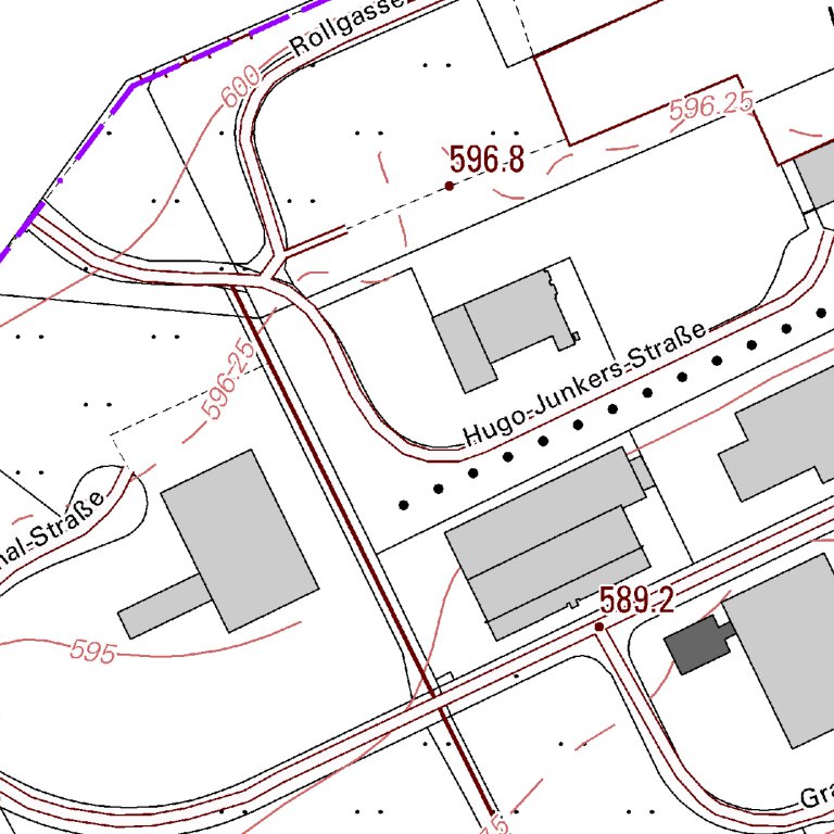 Liebenscheid 4 (1:5,000) Map by Landesamt fur Vermessung und ...