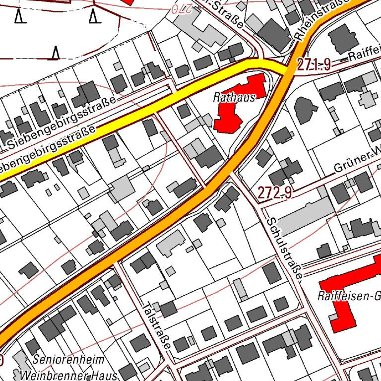 Rott 2 (1:5,000) Map by Landesamt fur Vermessung und ...