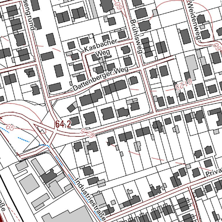 Sinzig 8 (1:5,000) Map by Landesamt fur Vermessung und ...