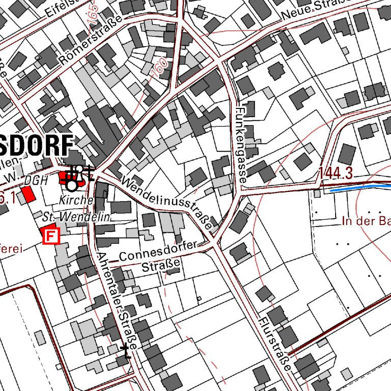 Sinzig 11 (1:5,000) Map by Landesamt fur Vermessung und ...