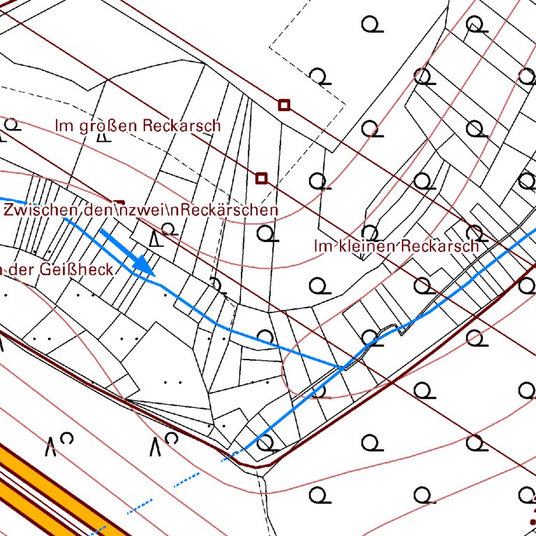 Sinzig 1 (1:5,000) Map by Landesamt fur Vermessung und ...