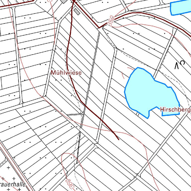 Hüblingen 2 (1:5,000) Map by Landesamt fur Vermessung und ...