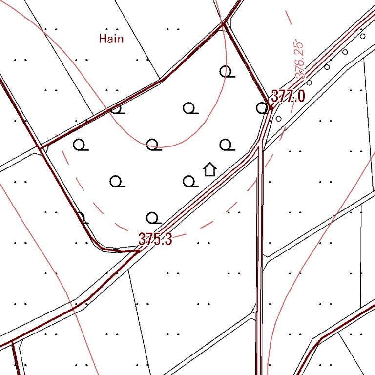Neunkirchen 3 (1:5,000) Map by Landesamt fur Vermessung und ...