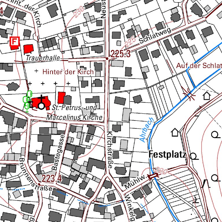 Heiligenroth (1:5,000) Map by Landesamt fur Vermessung und ...