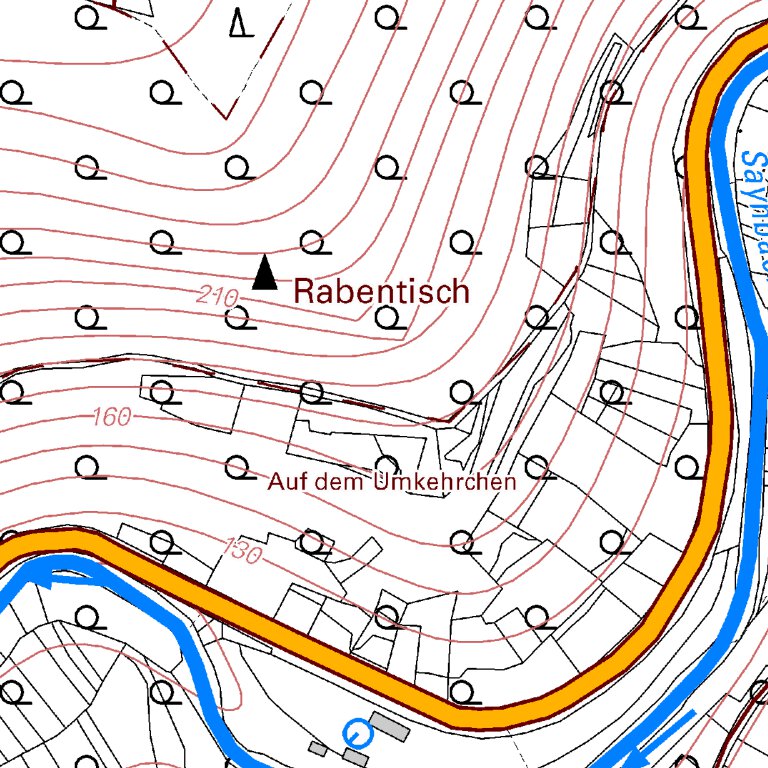 Isenburg (1:5,000) Map by Landesamt fur Vermessung und ...